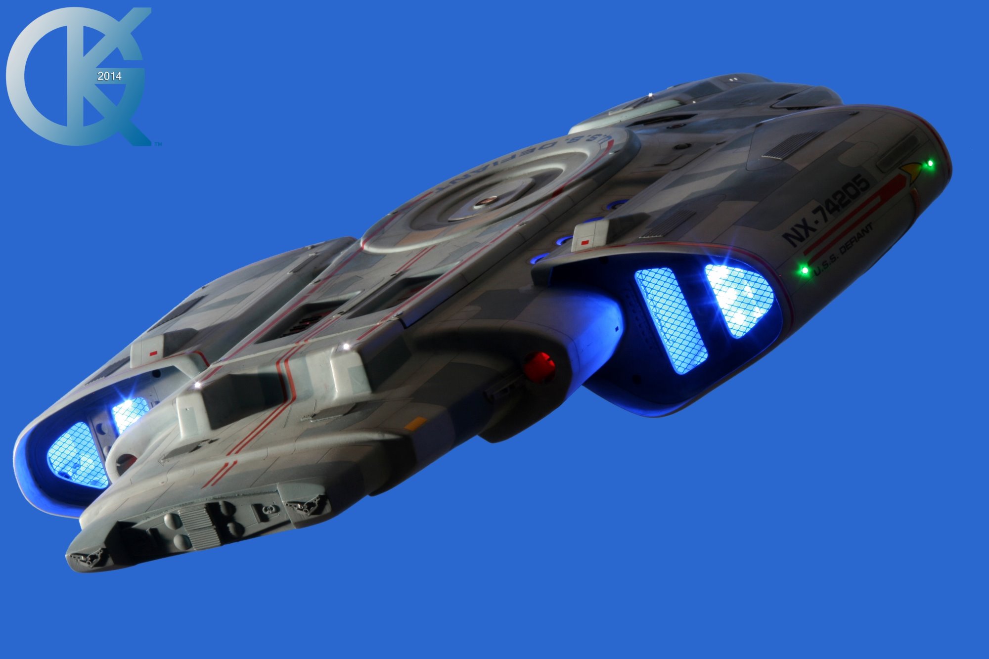 World's FIRST Studio Scale USS Defiant NX-74205 Replica