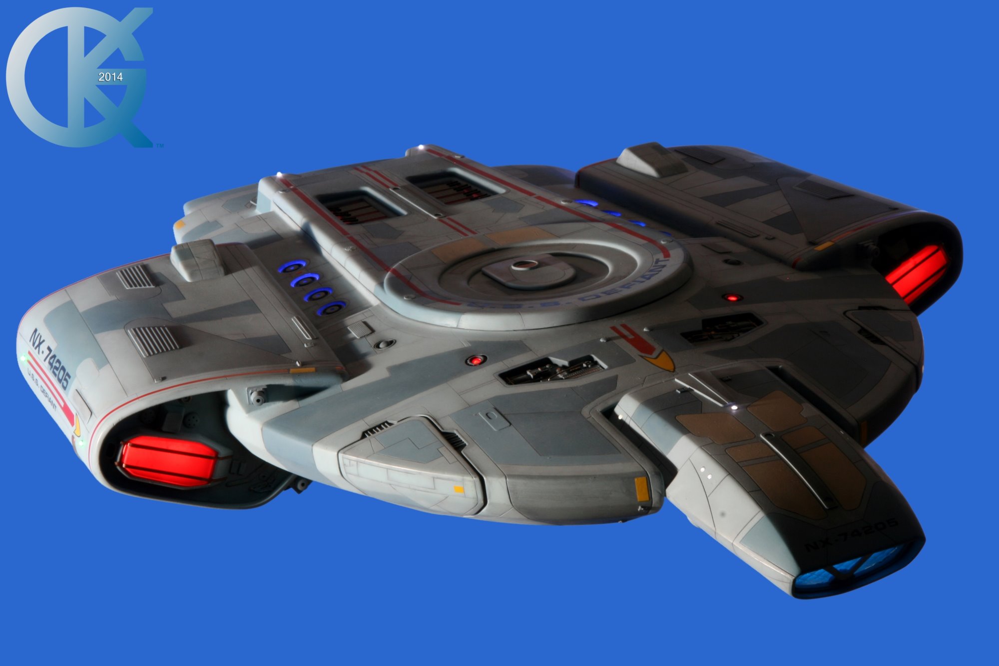 World's FIRST Studio Scale USS Defiant NX-74205 Replica